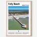 Folly Beach Print, Folly Beach Poster, Folly Beach Wall Art, Oil ...