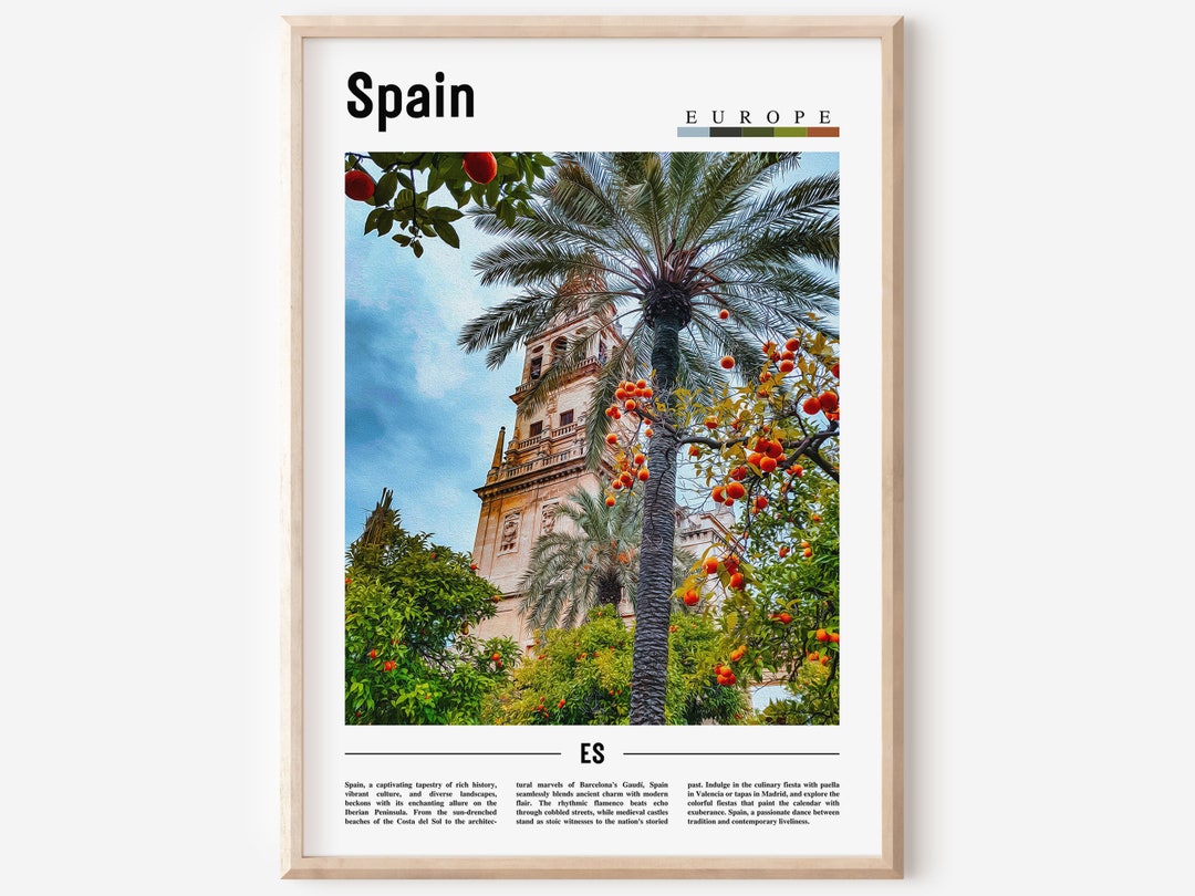 Spain Poster, Spain Print, Spain Wall Art, Spain Photo, Spain Art Print ...