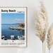 Sunny Beach Poster, Sunny Beach Print, Sunny Beach Wall Art, Europe ...