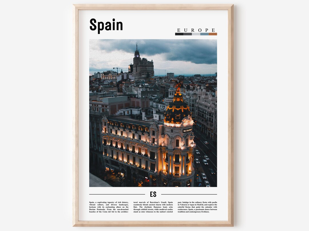 Spain Poster, Spain Print, Spain Wall Art, Spain Photo, Spain Art Print ...
