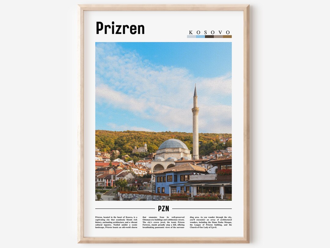 Prizren Poster, Prizren Print, Prizren Wall Art, Europe Photo, Europe ...