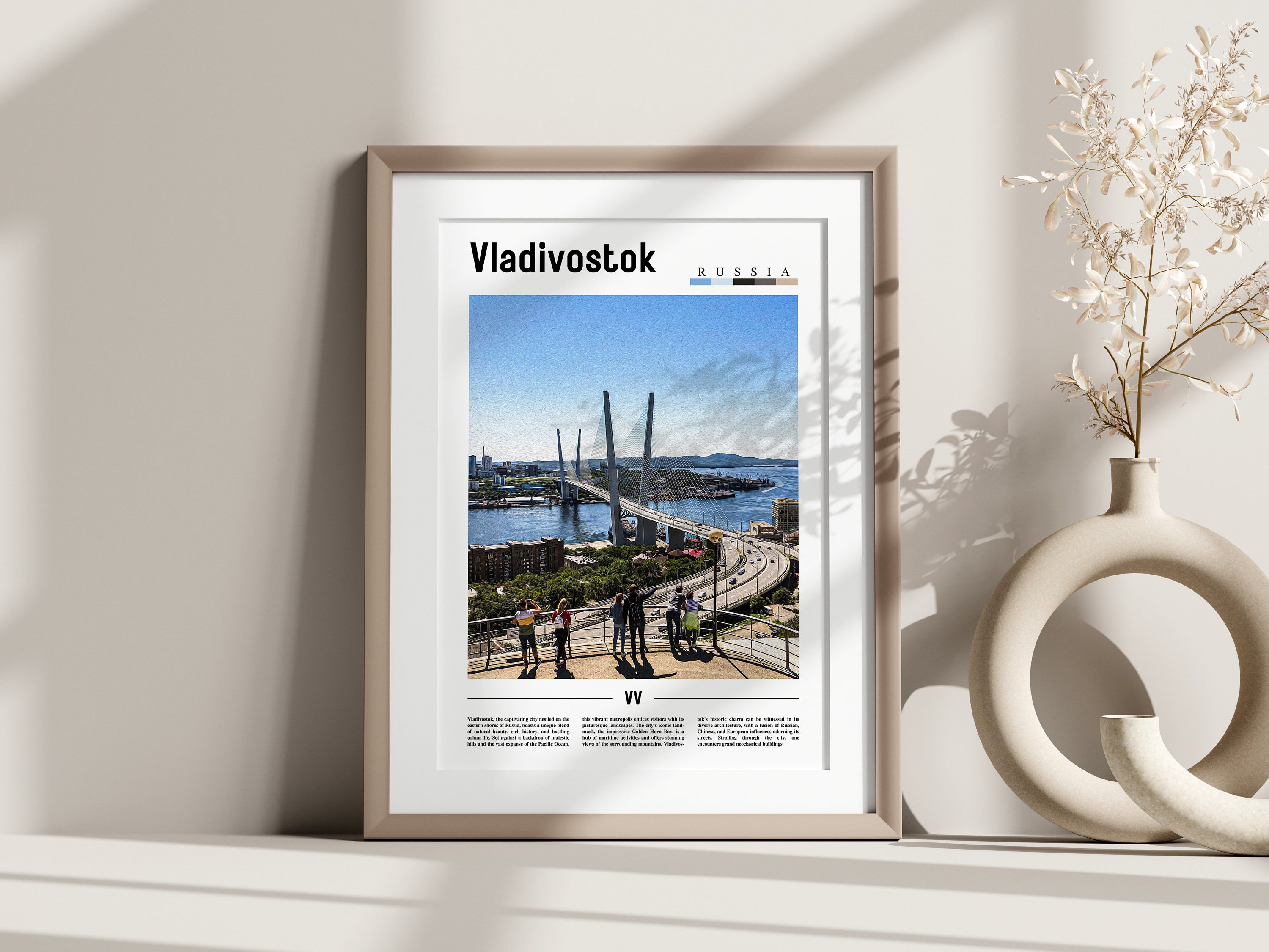 Vladivostok Poster, Vladivostok Print, Vladivostok Wall Art, Europe ...