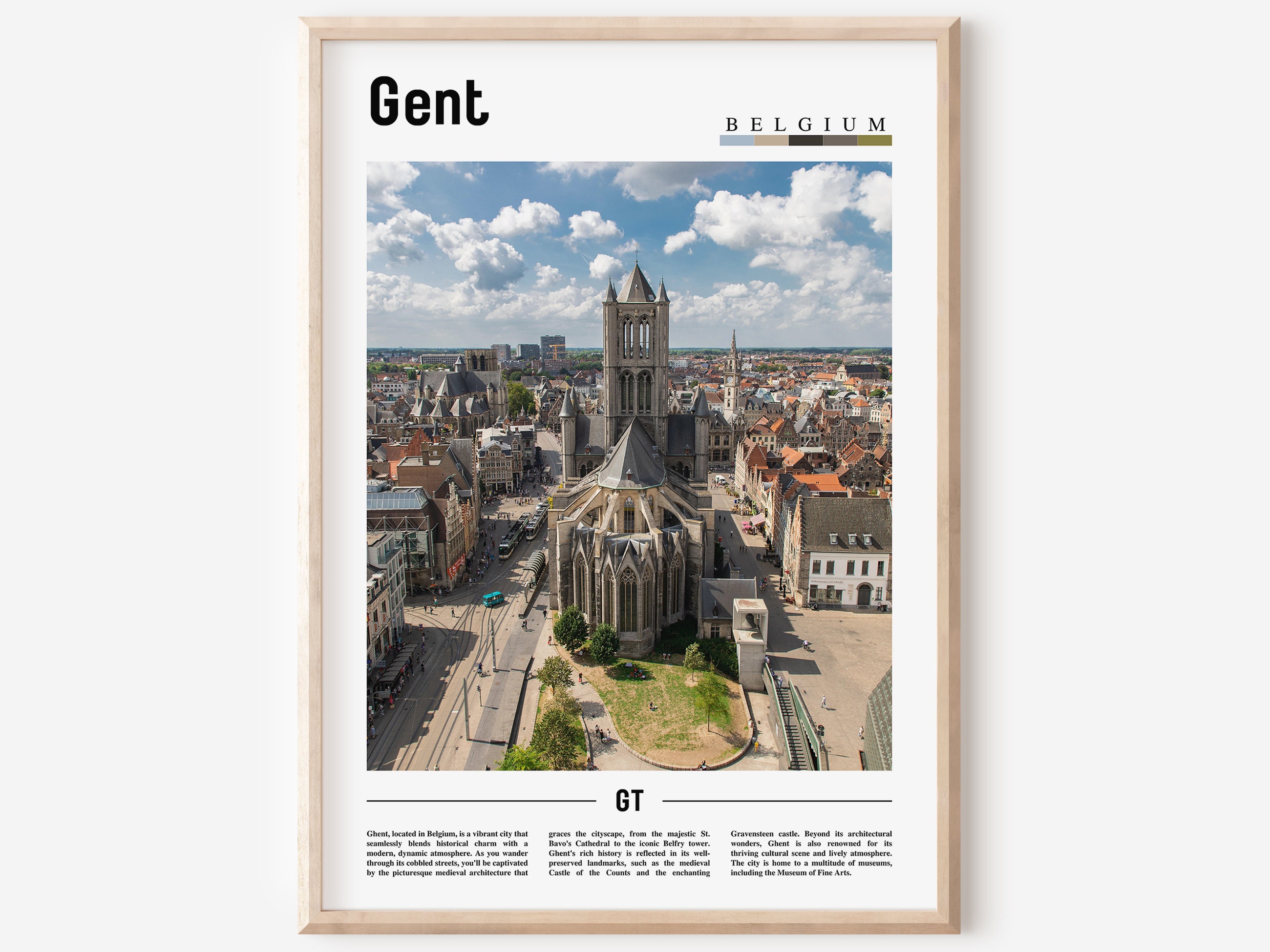 Gent Poster, Gent Print, Gent Wall Art, Europe Photo, Europe Poster ...