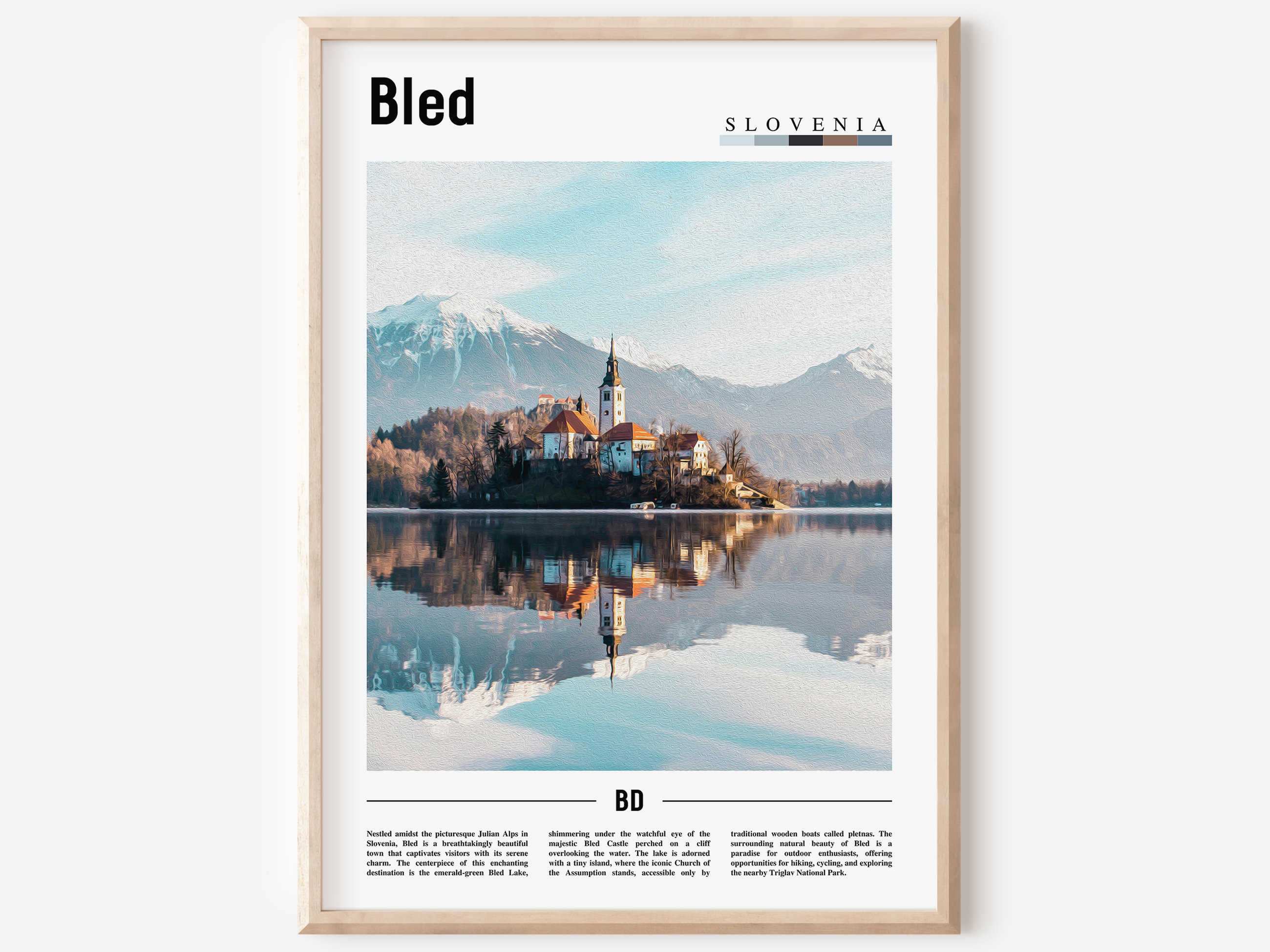 Bled Poster, Bled Print, Bled Wall Art, Europe Photo, Europe Poster ...