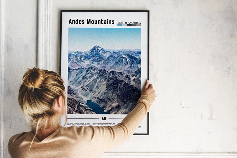 Andes Mountains Poster, Andes Mountains Print, Andes Mountains Wall Art ...