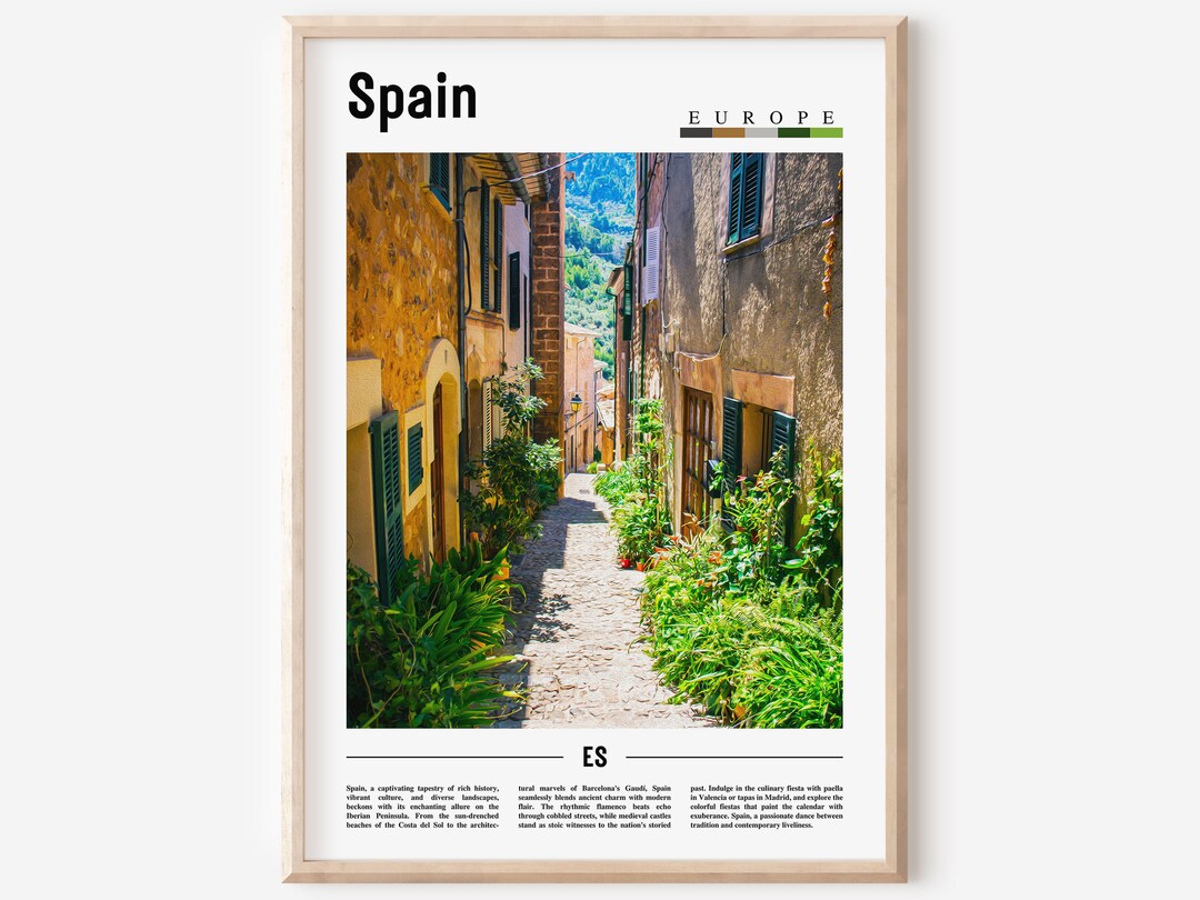 Spain Poster, Spain Print, Spain Wall Art, Spain Photo, Spain Art Print ...
