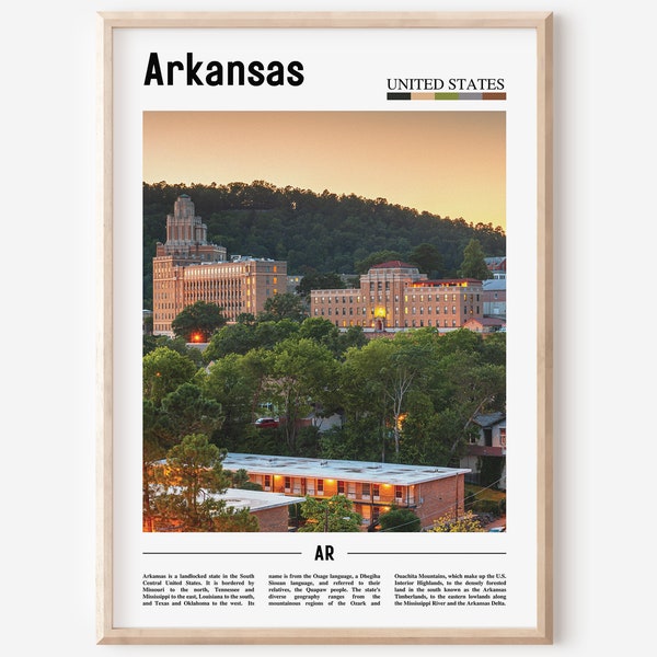 Arkansas Art - Etsy