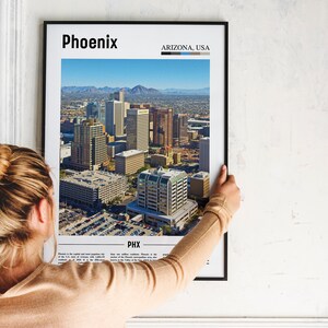 Phoenix Print, Phoenix Poster, Phoenix Wall Art, United States Photo ...