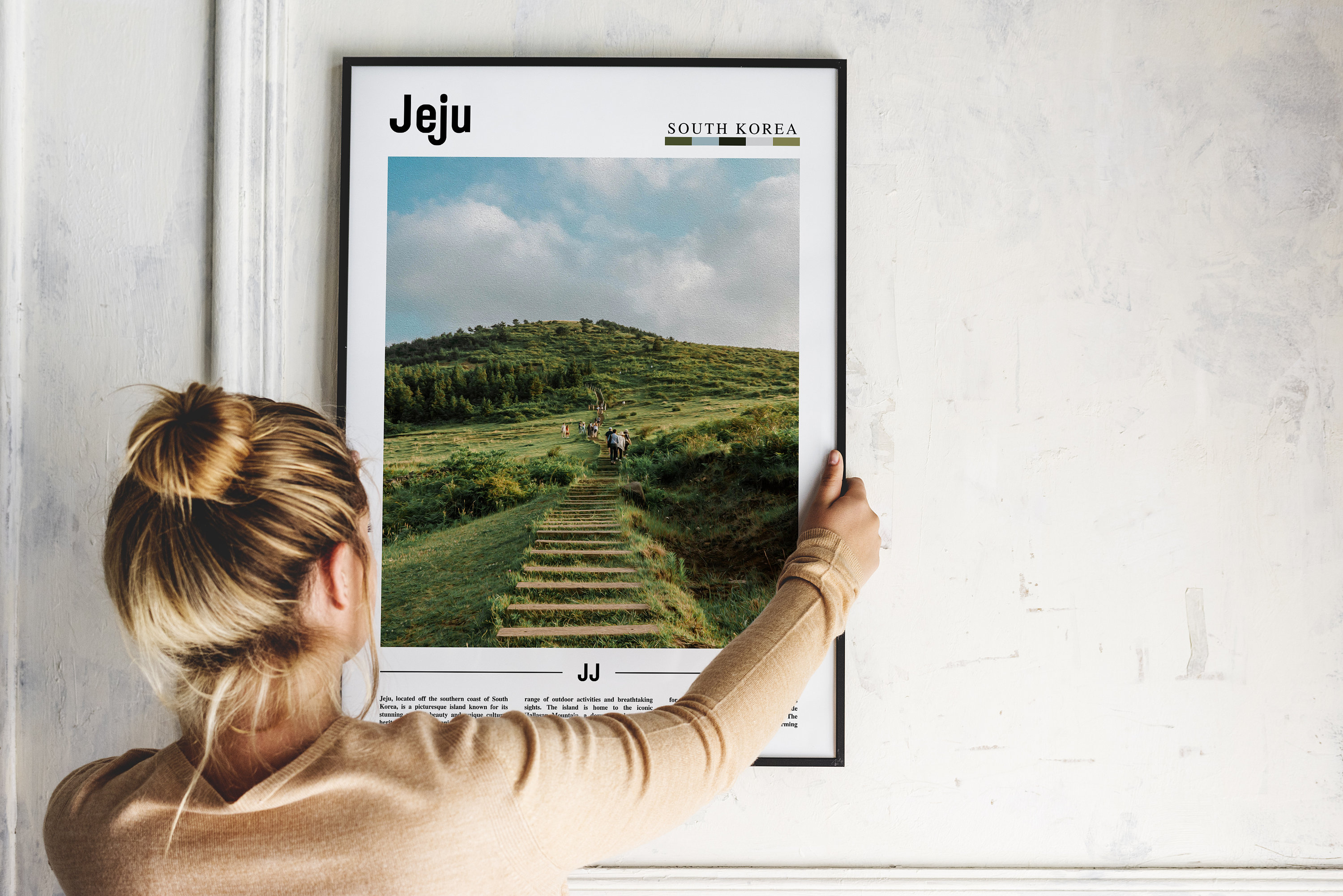 Jeju Poster Jeju Print Jeju Wall Art Asia Print Asia - Etsy