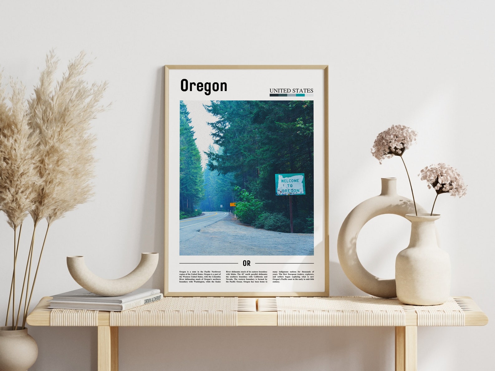 Oregon Poster, Oregon Print, Oregon Wall Art, United States Photo ...