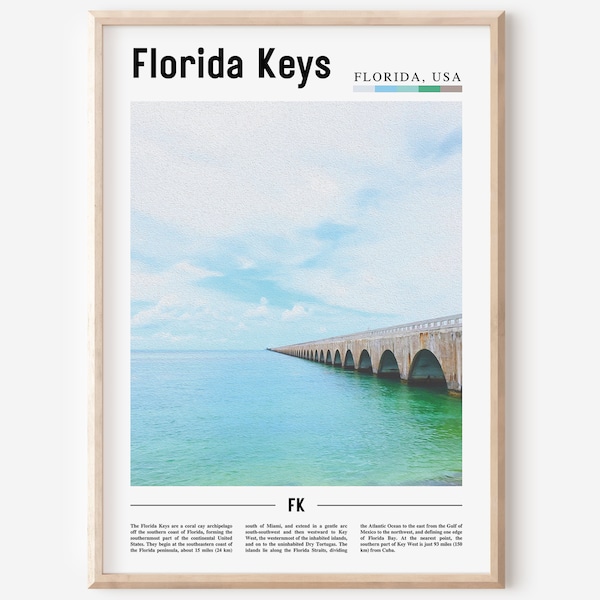 Florida Keys Poster - Etsy