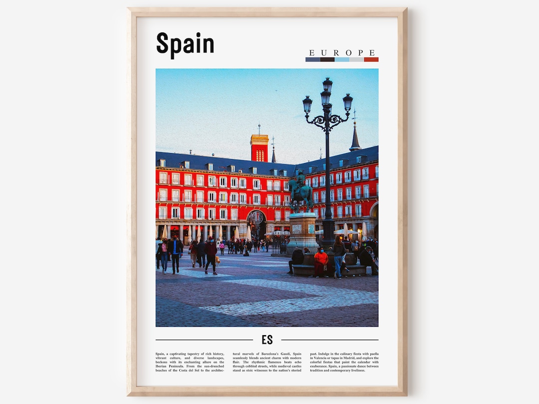 Spain Poster, Spain Print, Spain Wall Art, Spain Photo, Spain Art Print ...