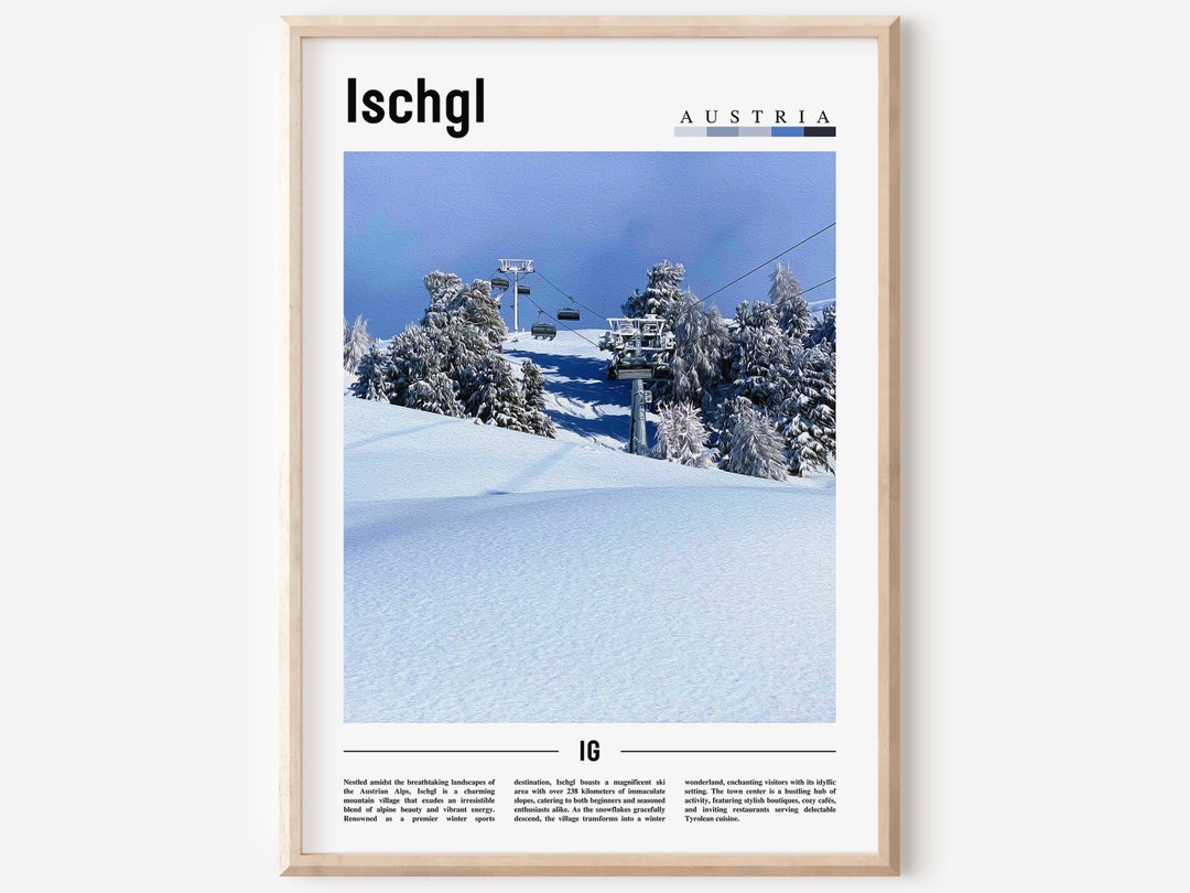 Ischgl Poster, Ischgl Print, Ischgl Wall Art, Europe Photo, Europe ...