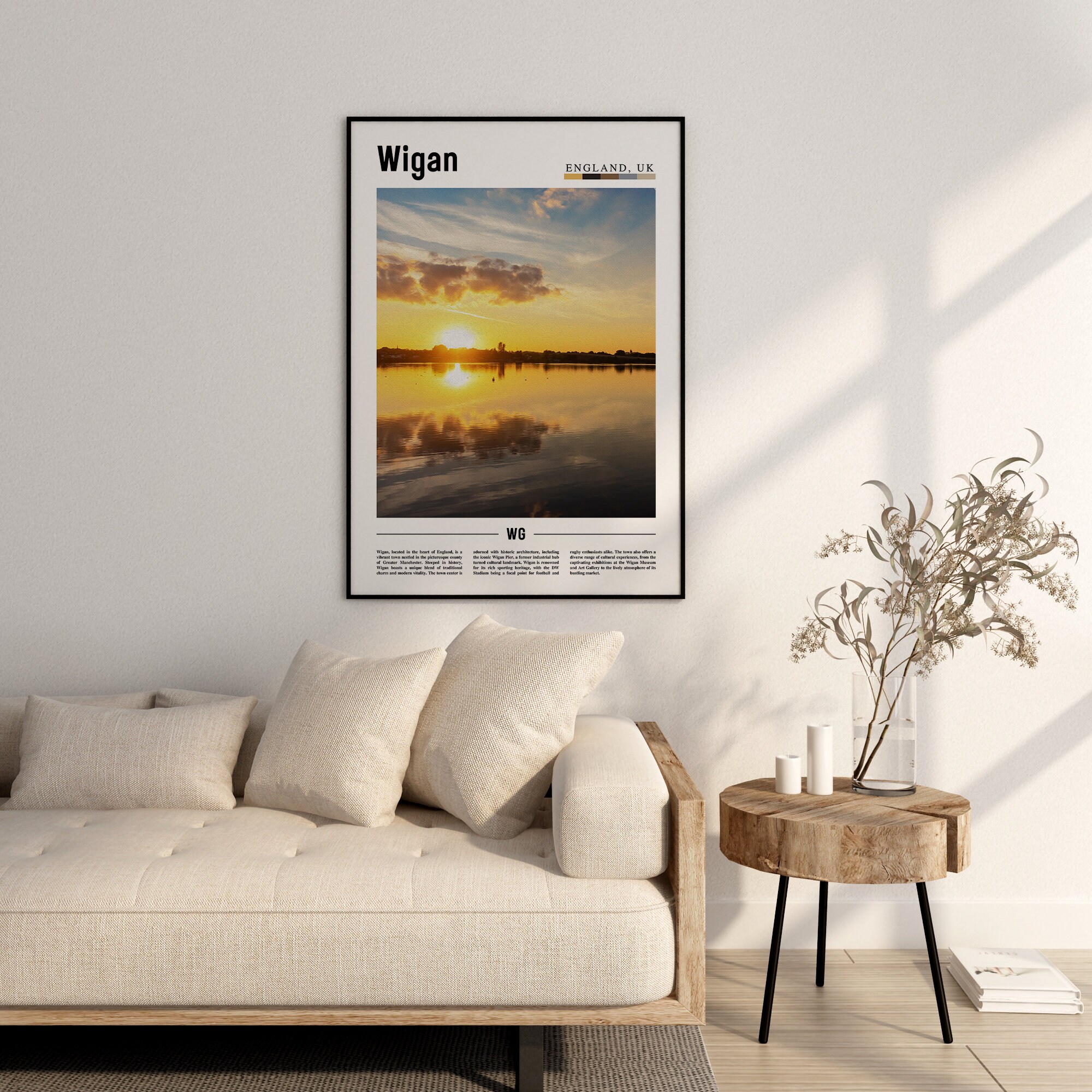 Wigan Poster, Wigan Print, Wigan Wall Art, Europe Photo, Europe Poster ...