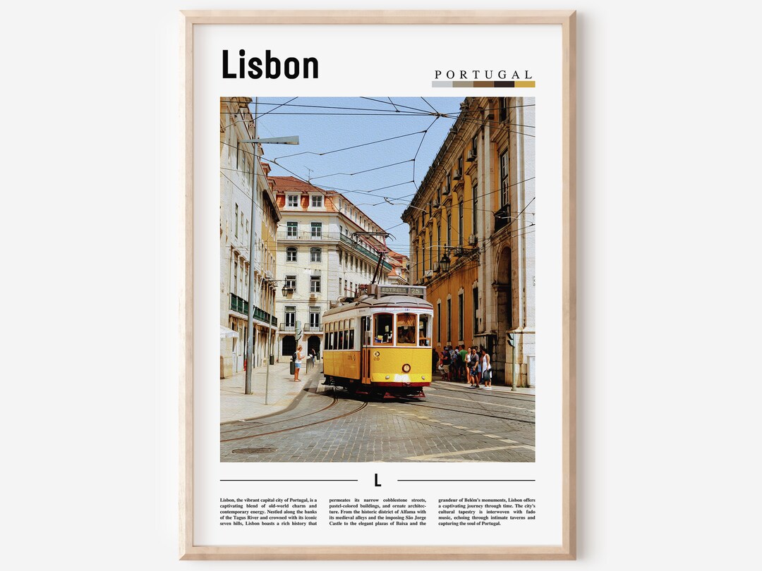 Lisbon Poster, Lisbon Print, Lisbon Wall Art, Europe Photo, Europe ...