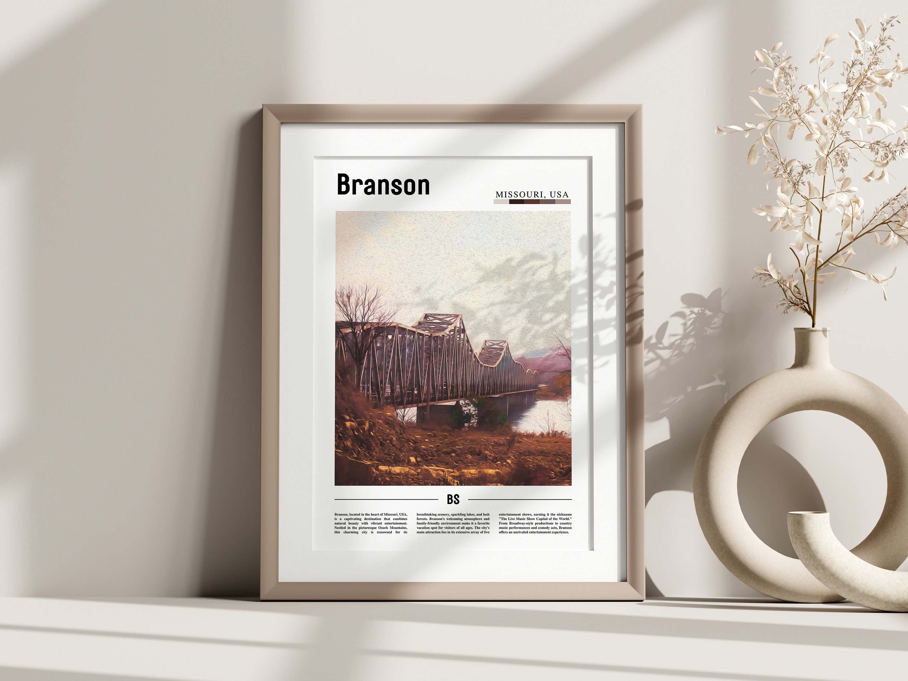 Branson Poster, Branson Print, Branson Wall Art, United States Photo ...