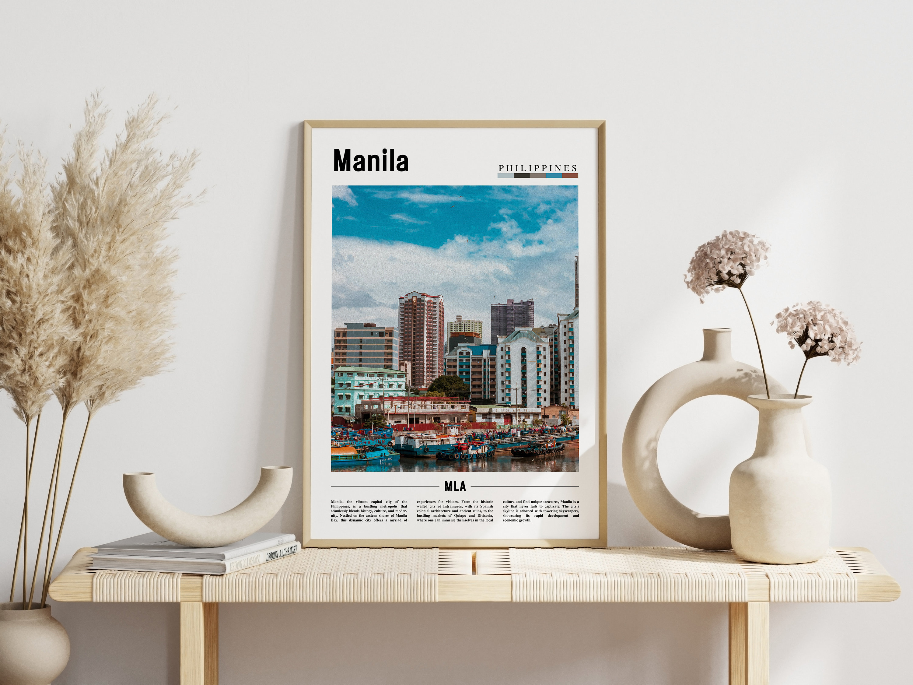 Manila Poster Manila Print Manila Wall Art Asia Print Asia - Etsy