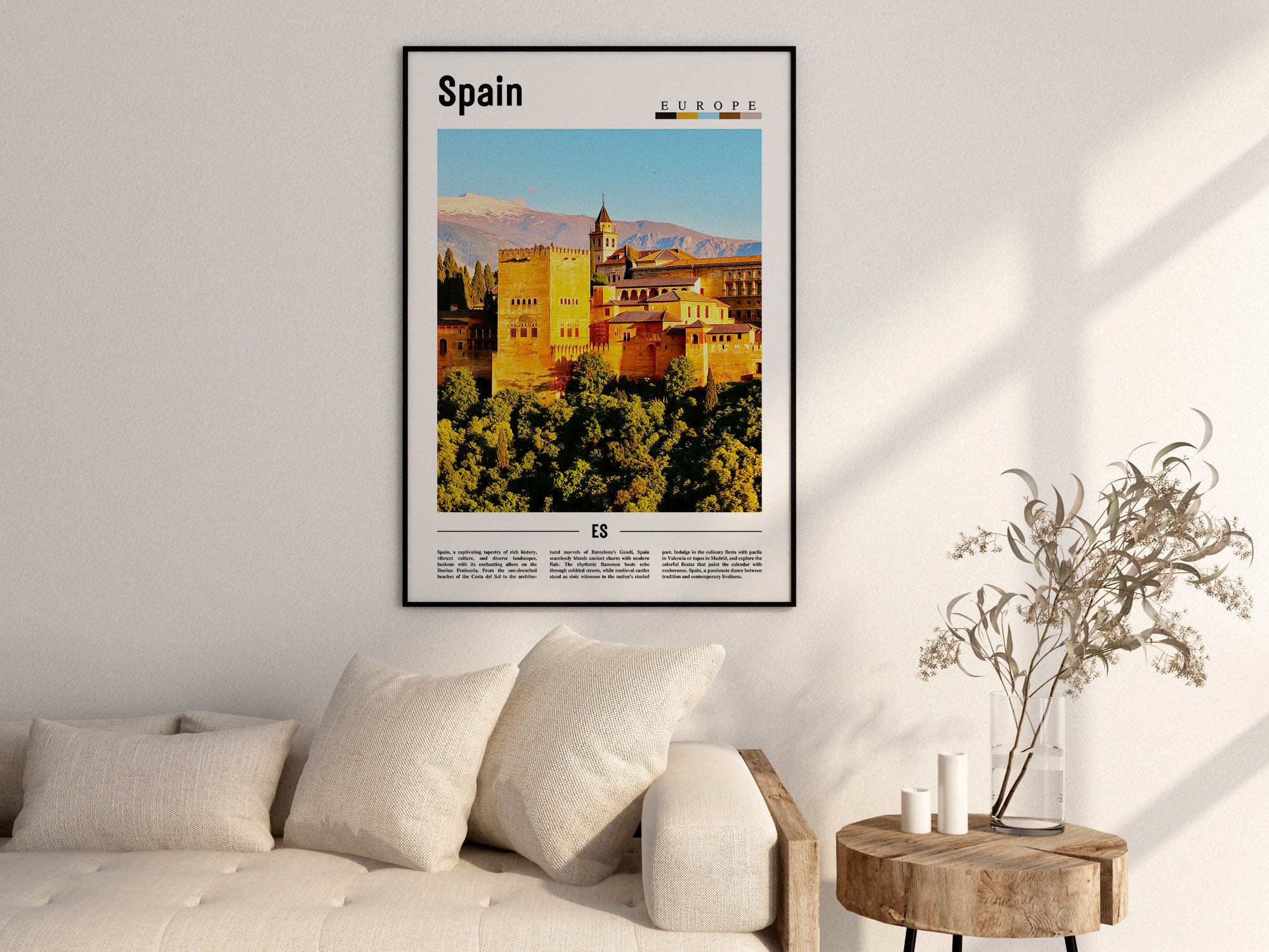 Spain Poster, Spain Print, Spain Wall Art, Spain Photo, Spain Art Print ...