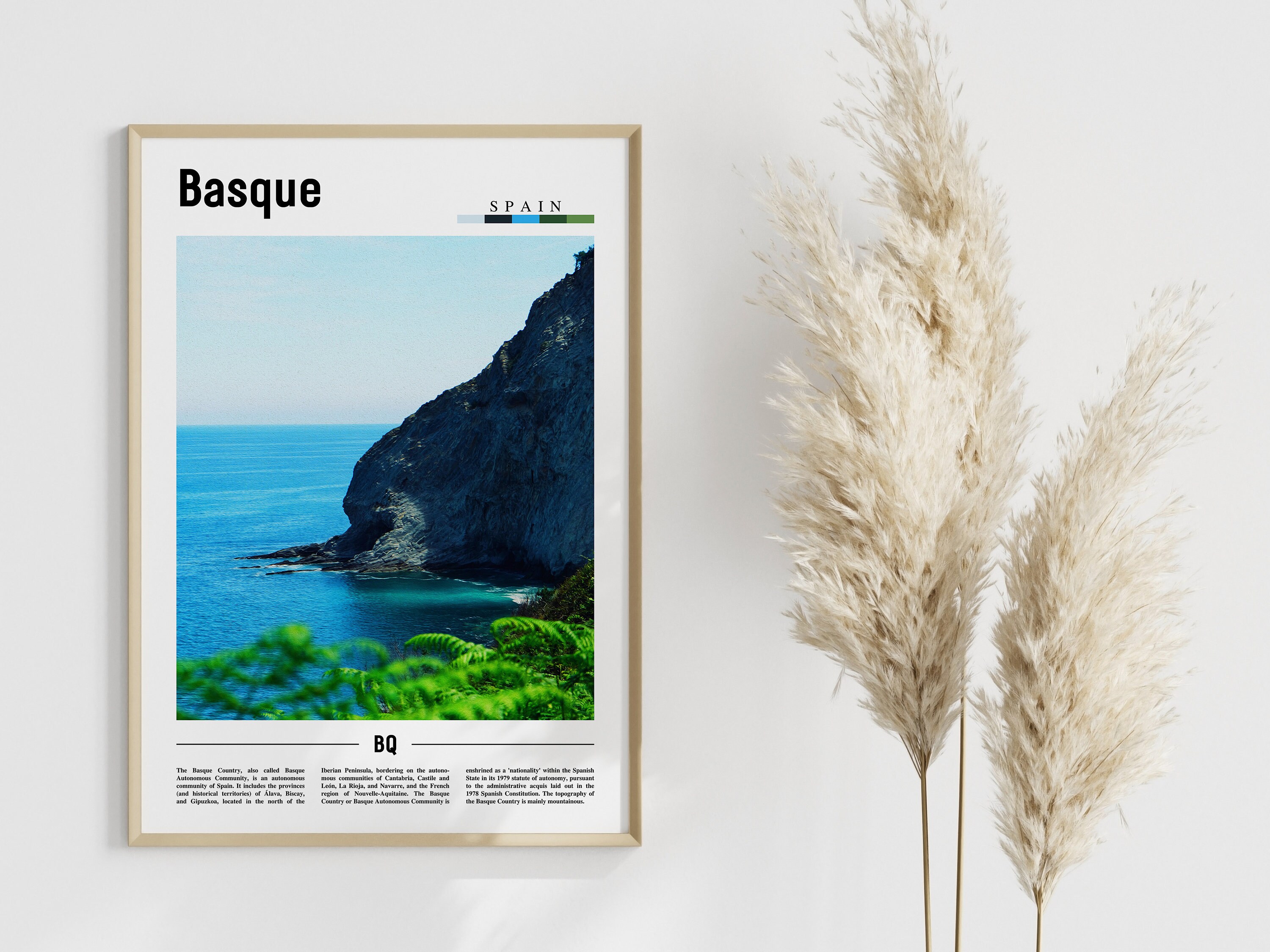 Basque Poster, Basque Print, Basque Wall Art, Spain Photo, Spain Poster ...