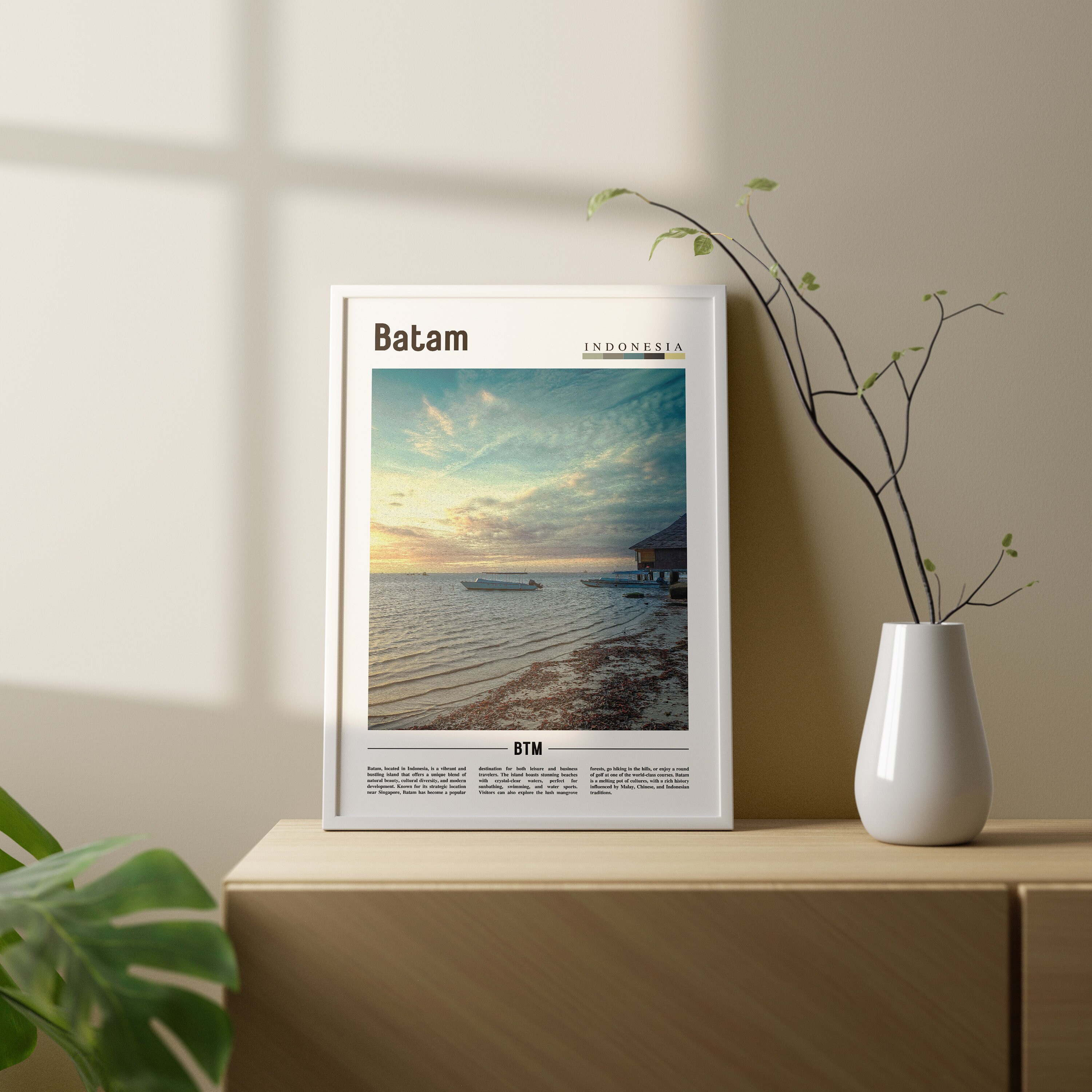 Batam Poster Batam Print Batam Wall Art Asia Print Asia - Etsy