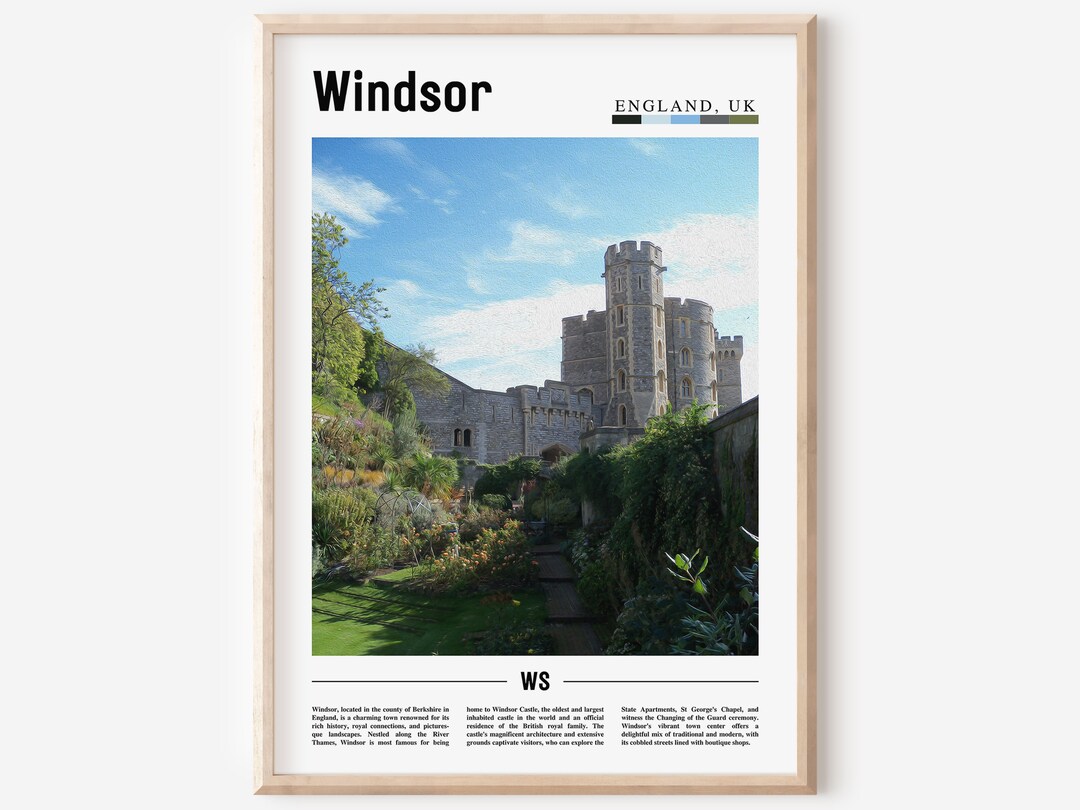 Windsor Poster, Windsor Print, Windsor Wall Art, Europe Photo, Europe ...