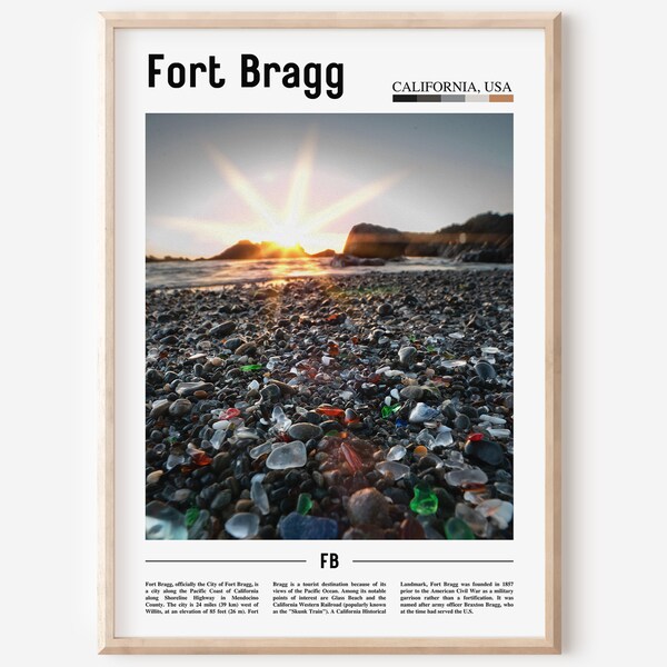 Fort Bragg Poster - Etsy