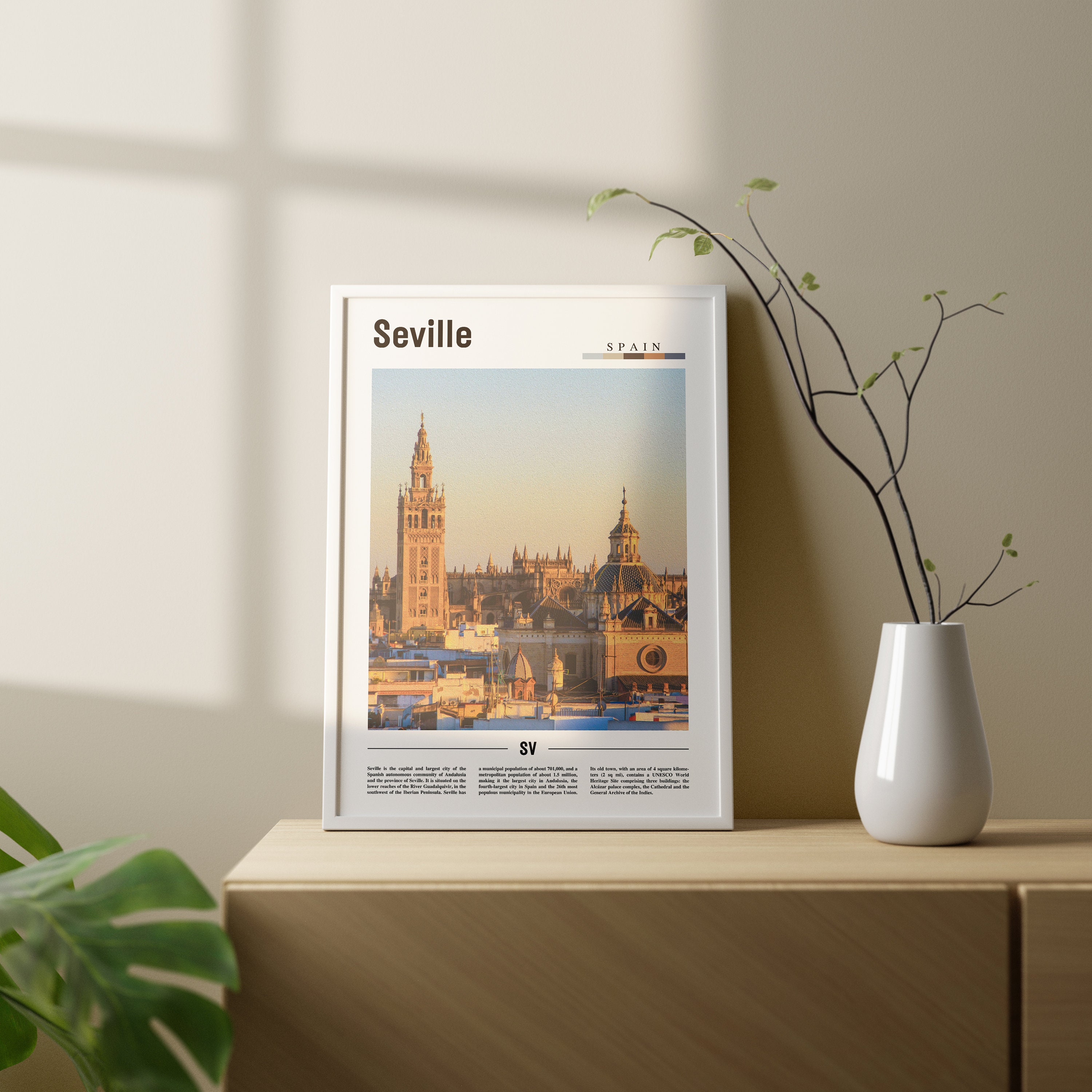 Seville Poster, Seville Print, Seville Wall Art, Spain Photo, Spain ...