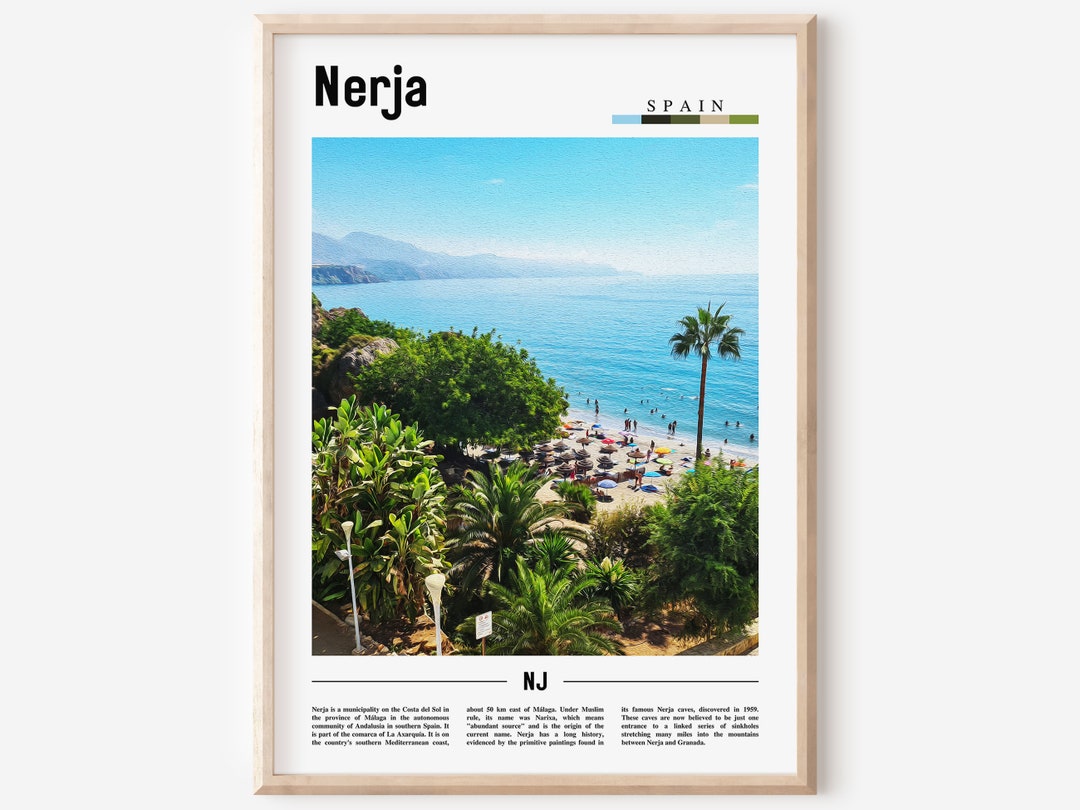 Nerja Poster, Nerja Print, Nerja Wall Art, Spain Photo, Spain Poster ...