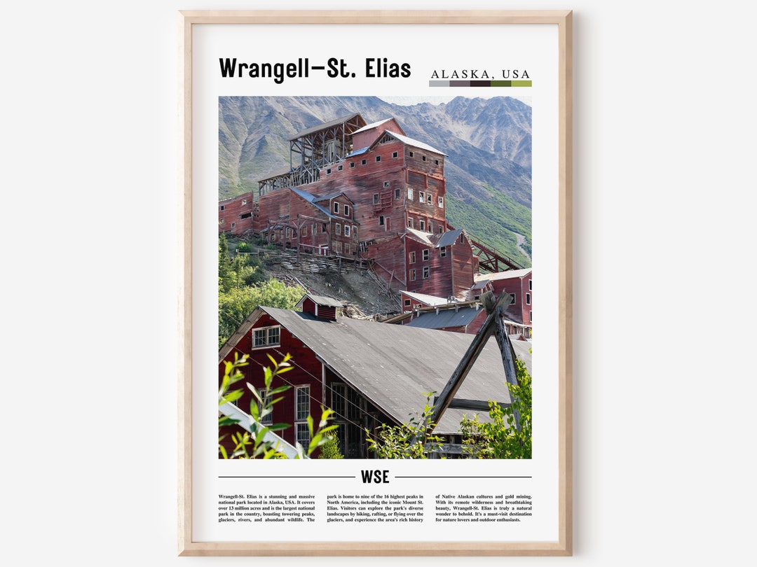 WrangellSt. Elias Poster, WrangellSt. Elias Print, WrangellSt. Elias ...