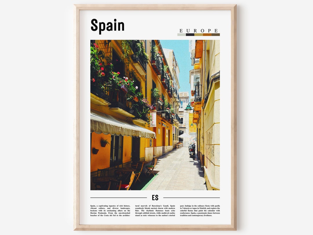 Spain Poster, Spain Print, Spain Wall Art, Spain Photo, Spain Art Print ...
