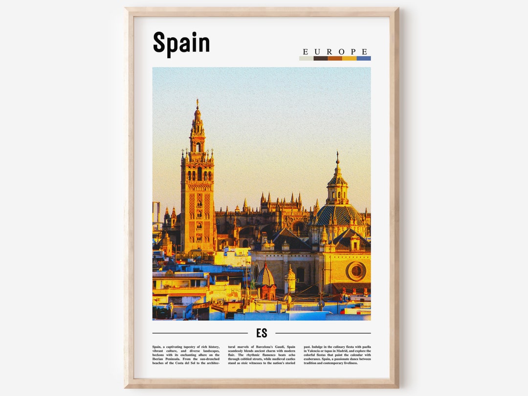 Spain Poster, Spain Print, Spain Wall Art, Spain Photo, Spain Art Print ...