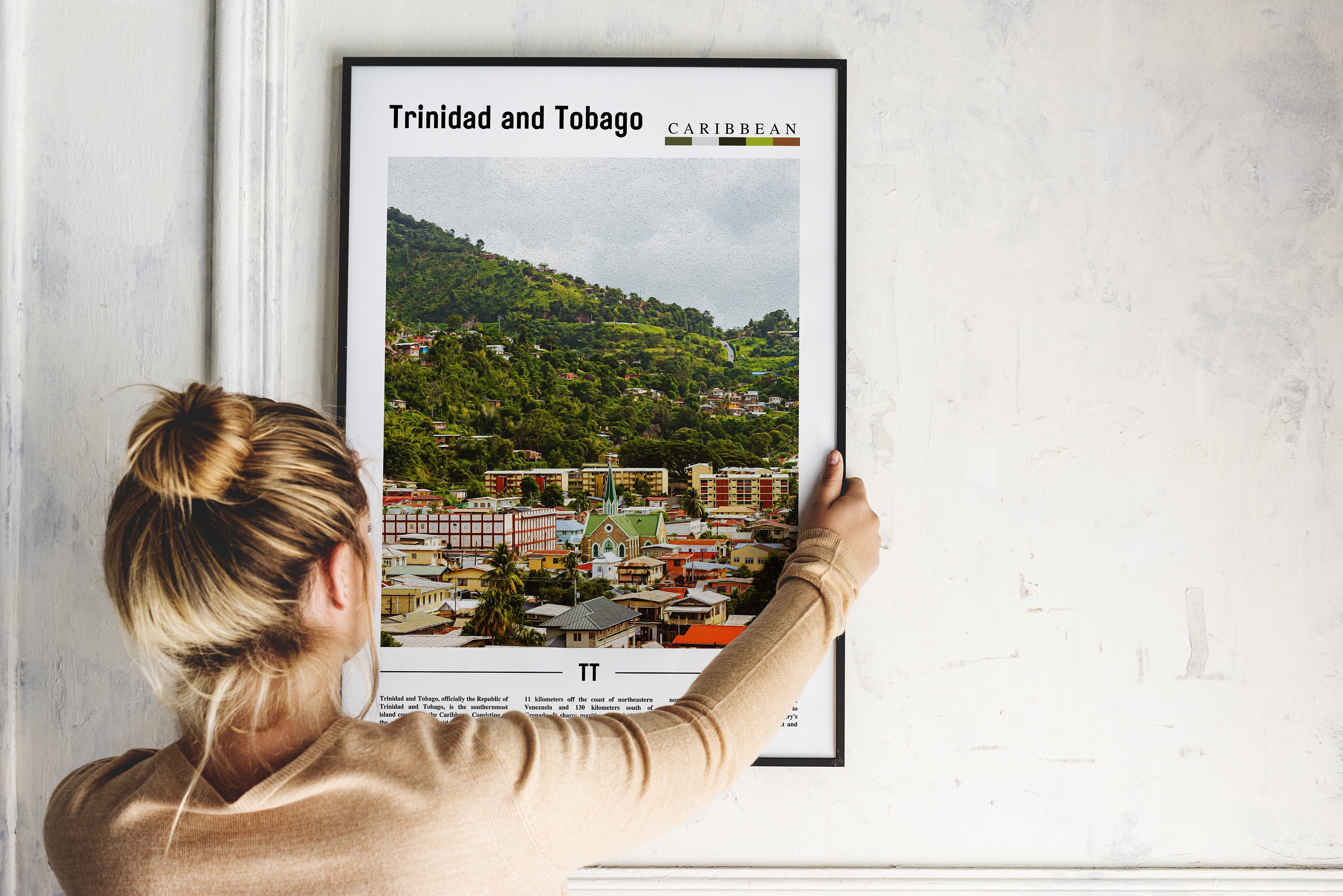 Trinidad and Tobago Poster, Trinidad and Tobago Print, Trinidad and ...