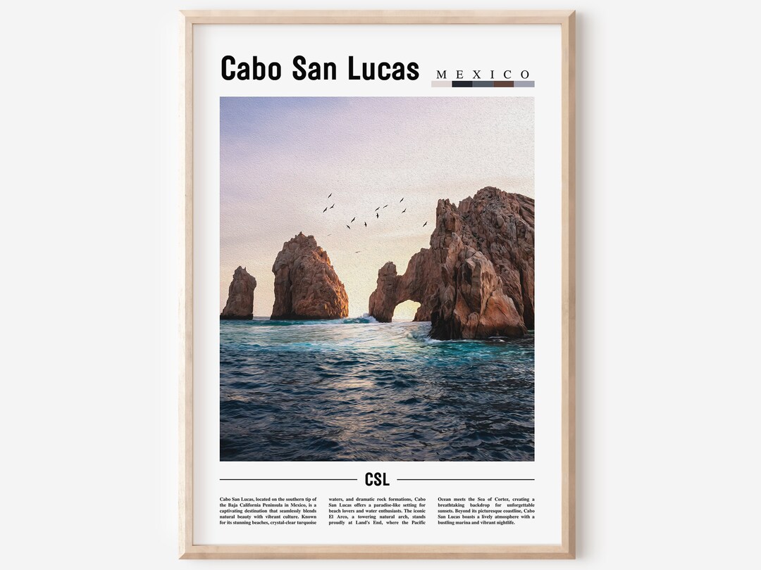 Cabo San Lucas Poster, Cabo San Lucas Print, Cabo San Lucas Wall Art ...