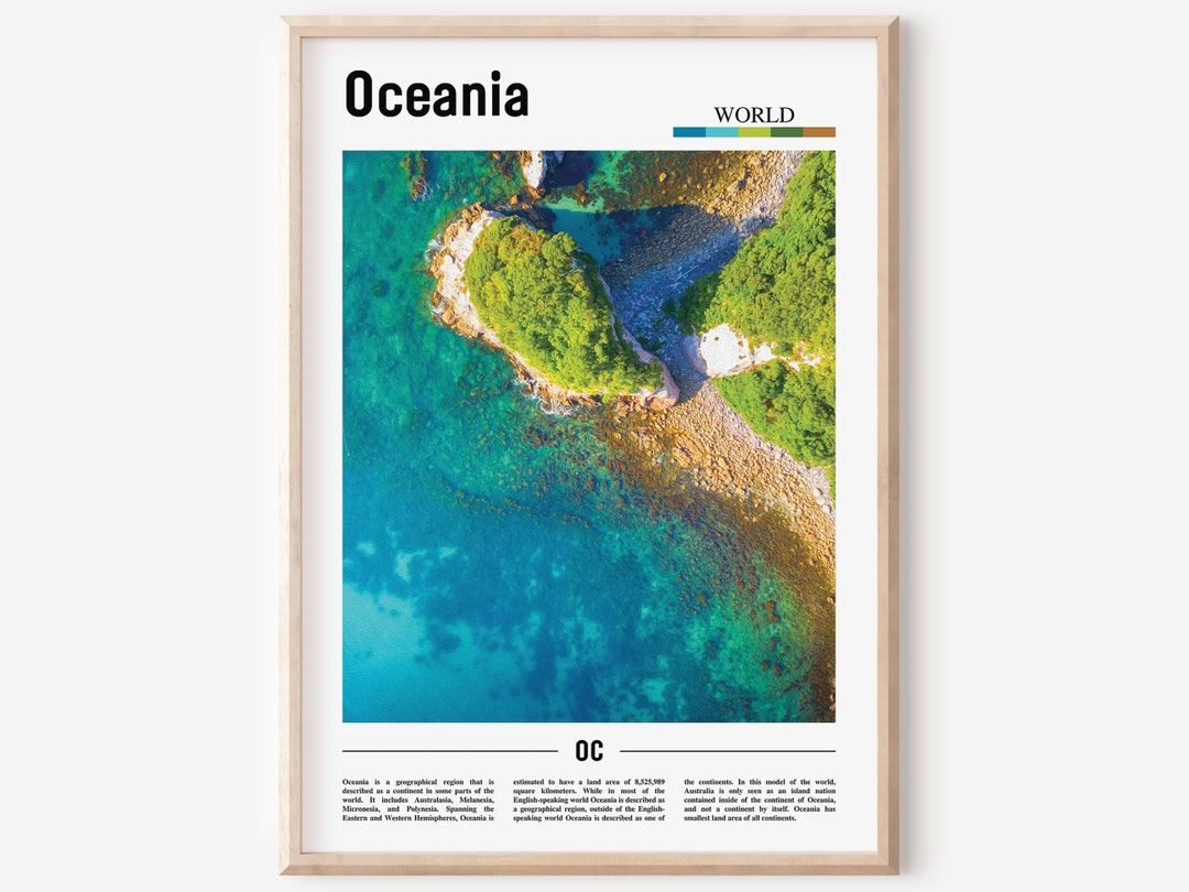 Oceania Print, Oceania Poster, Oceania Wall Art, Oil Painting Poster ...