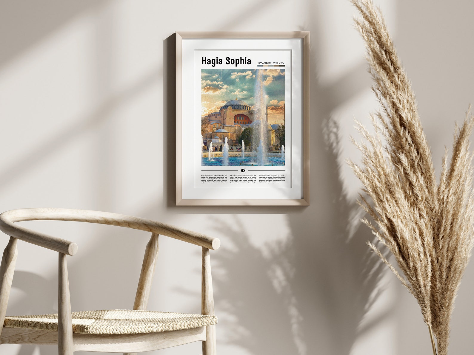 Hagia Sophia Poster, Hagia Sophia Print, Hagia Sophia Wall Art, Europe ...
