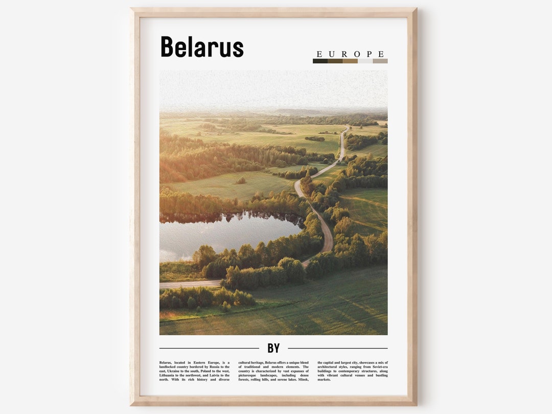 Belarus Poster, Belarus Print, Belarus Wall Art, Europe Photo, Europe ...