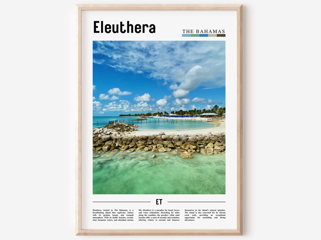 Eleuthera Poster, Eleuthera Print, Eleuthera Wall Art, Caribbean Photo ...