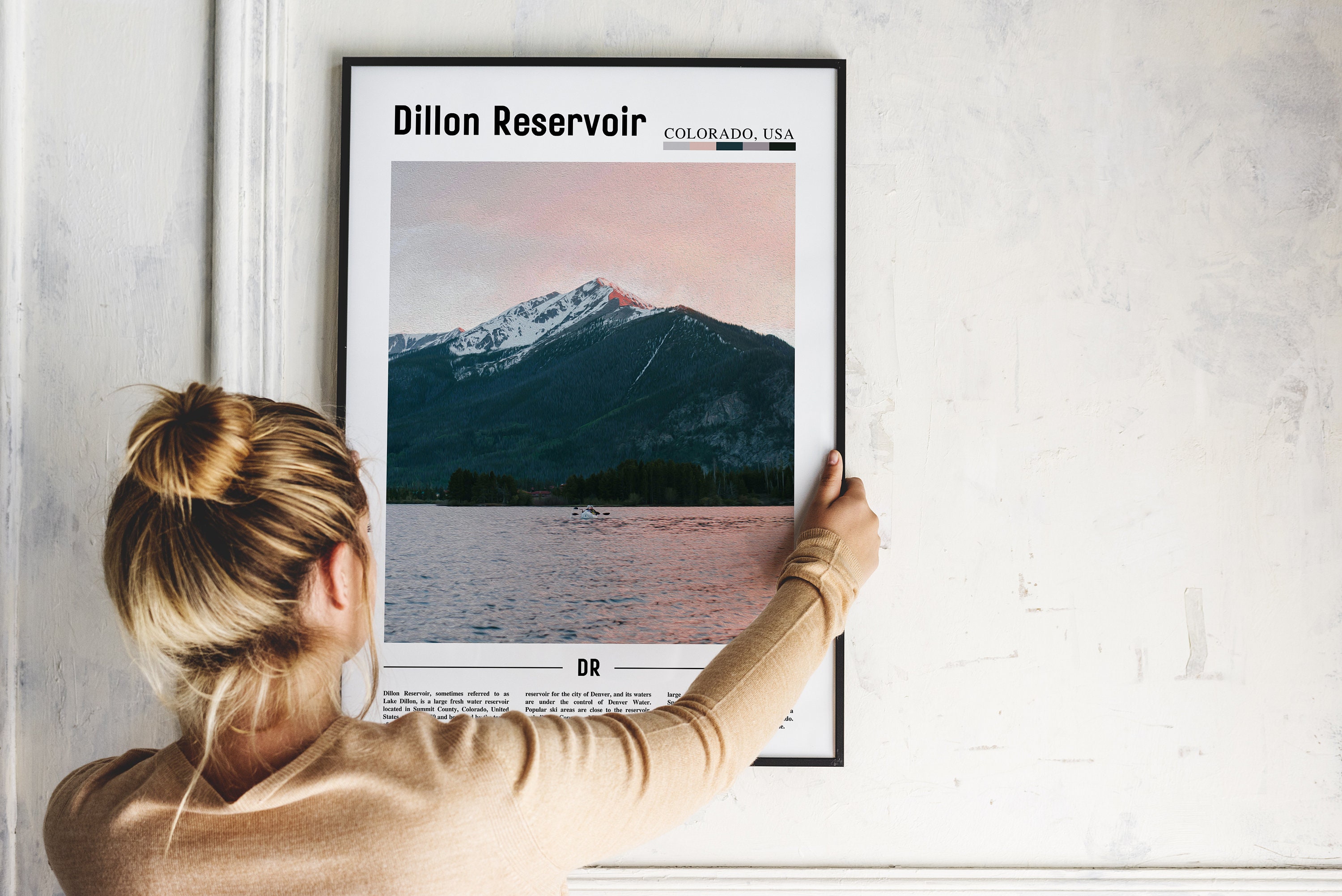 Dillon Reservoir Poster Dillon Reservoir Print Dillon - Etsy