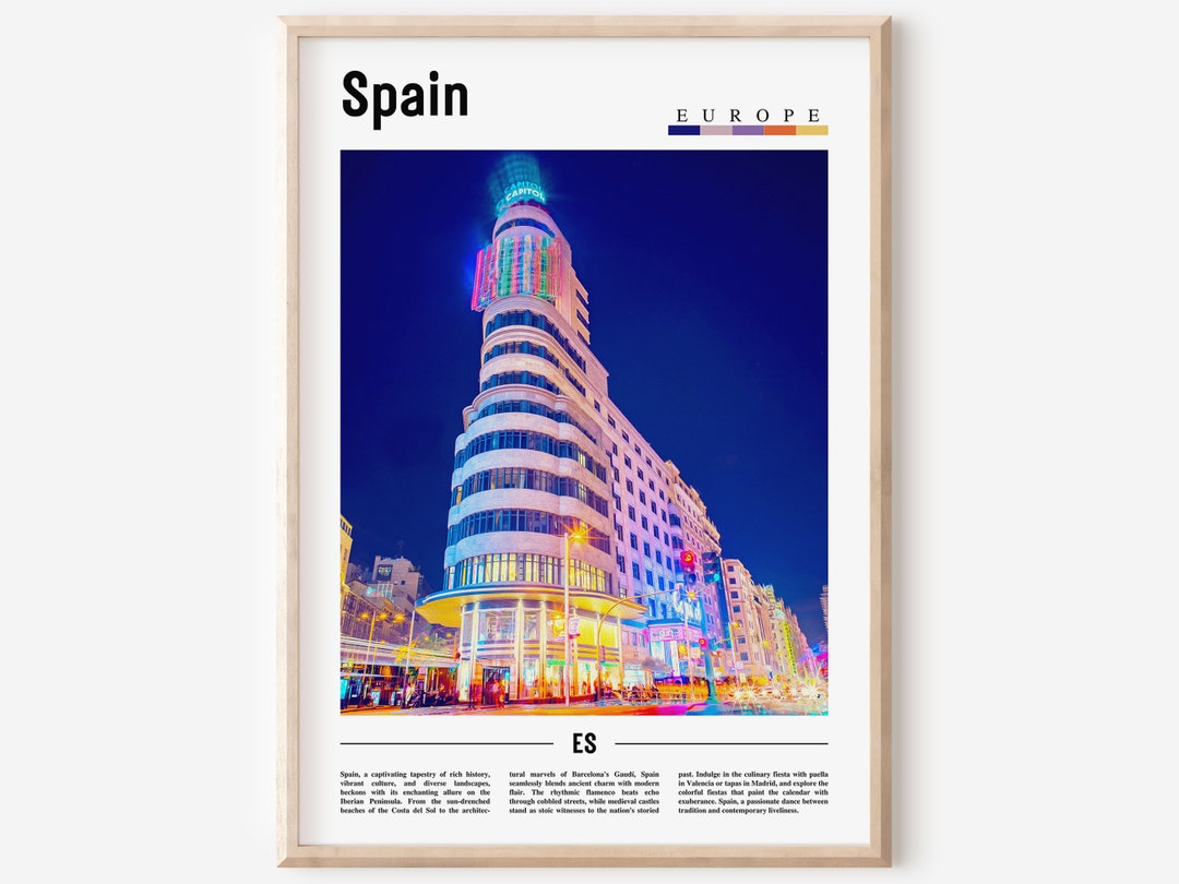 Spain Poster, Spain Print, Spain Wall Art, Spain Photo, Spain Art Print ...
