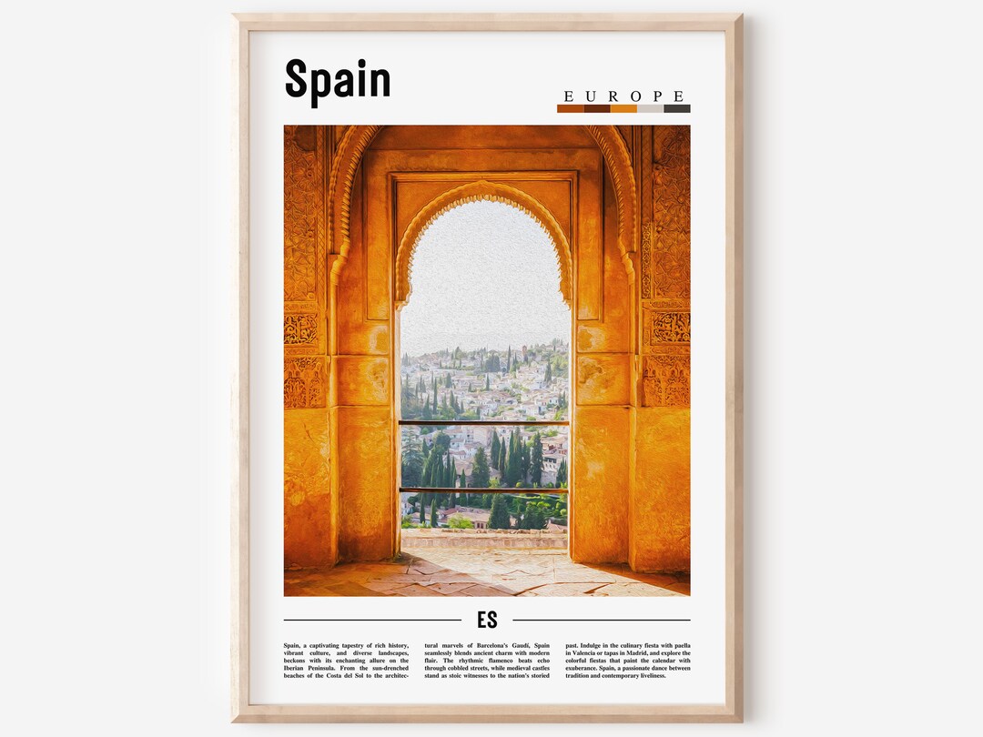Spain Poster, Spain Print, Spain Wall Art, Spain Photo, Spain Art Print ...