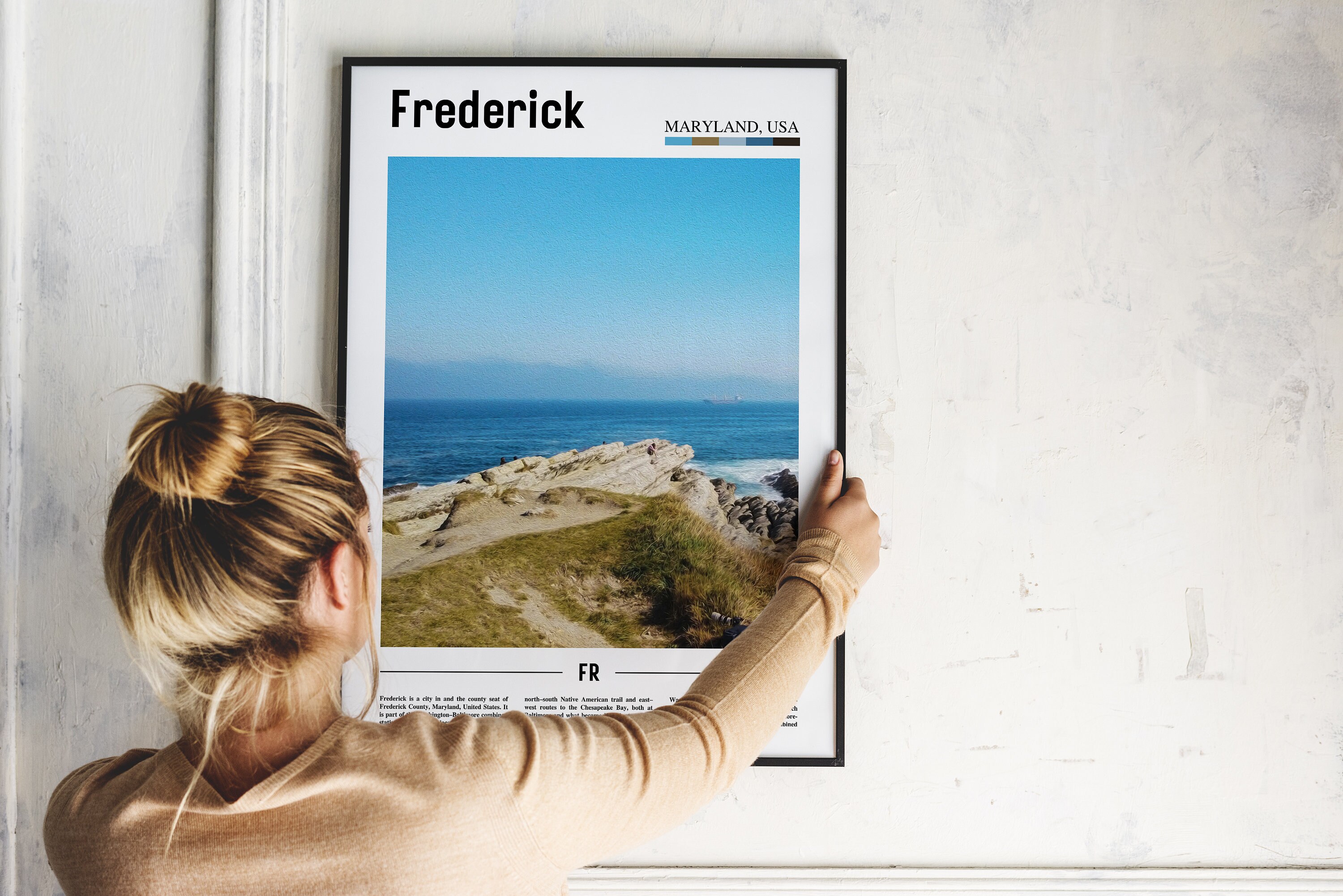 Frederick Print, Frederick Poster, Frederick Wall Art, United States ...