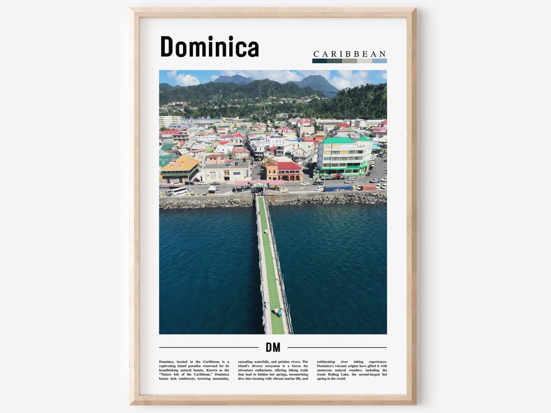 Dominica Poster, Dominica Print, Dominica Wall Art, Caribbean Photo ...