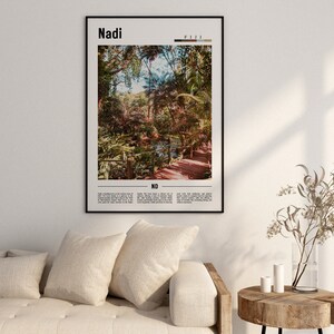 Nadi Poster, Nadi Print, Nadi Wall Art, Minimal Travel Print, Travel ...