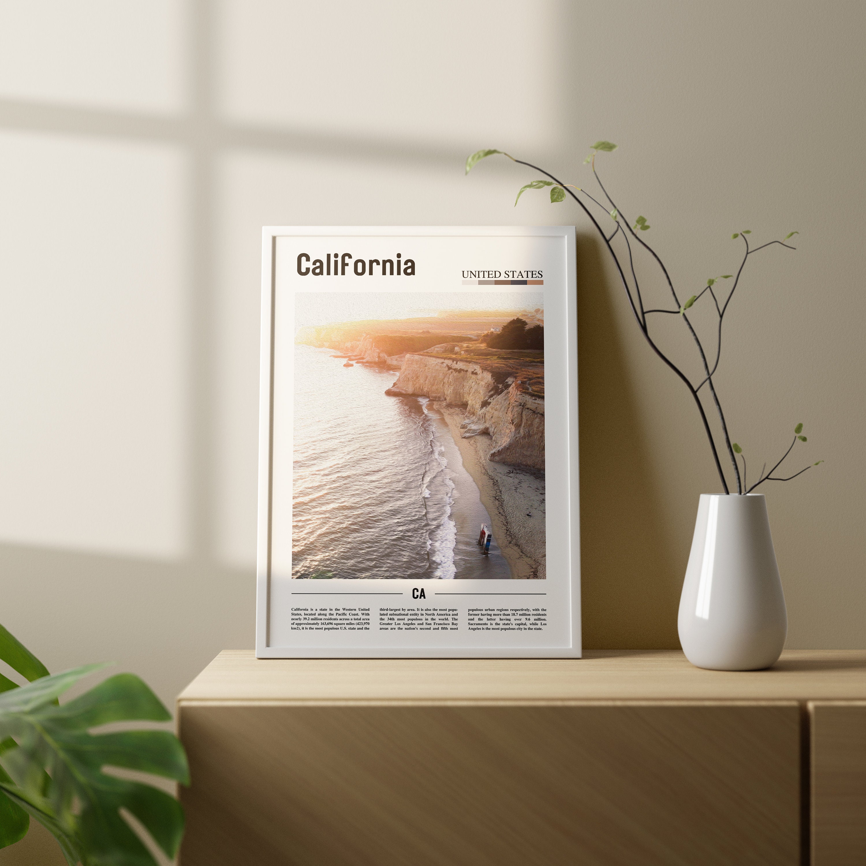 California Poster California Print California Wall Art - Etsy