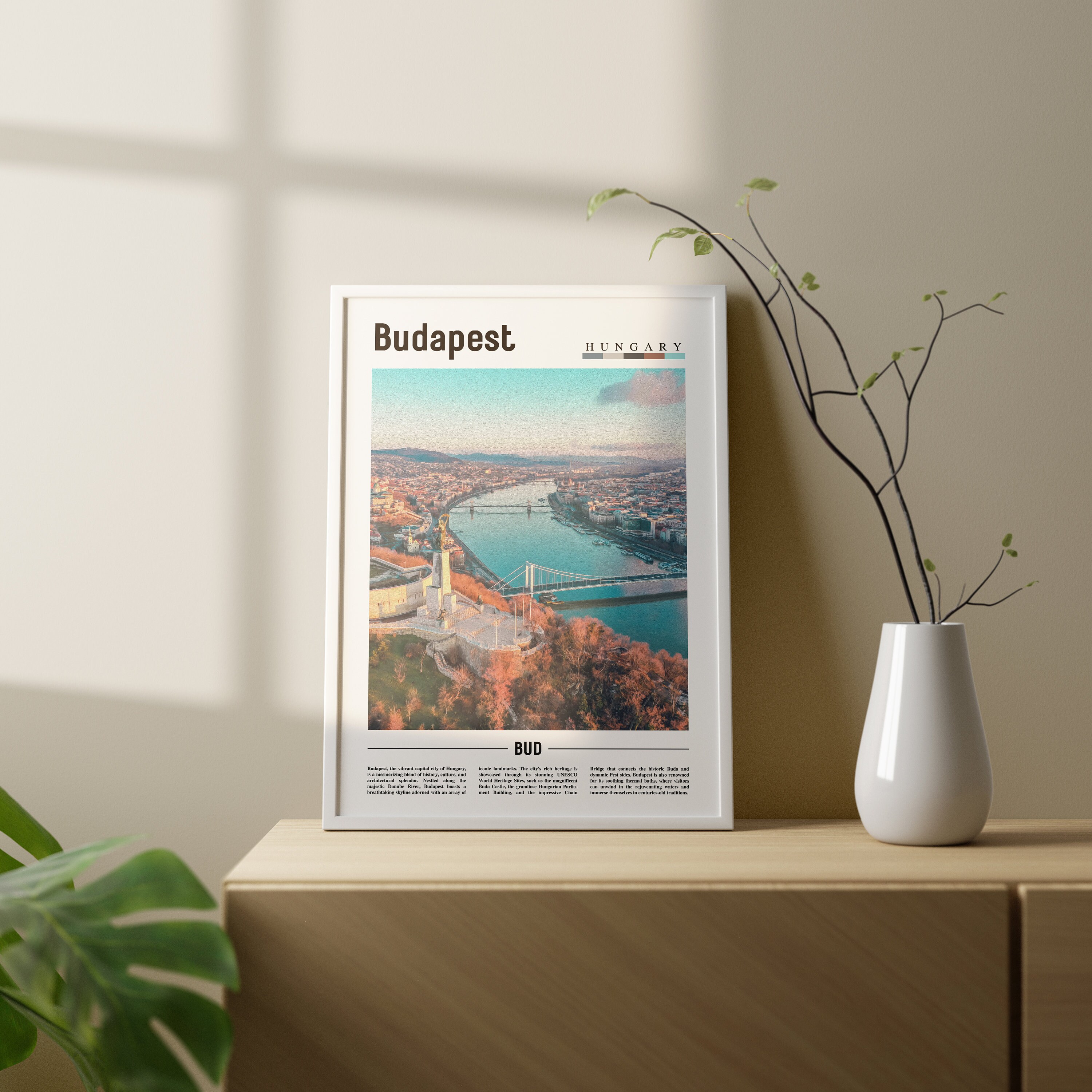 Budapest Poster Budapest Print Budapest Wall Art Europe - Etsy