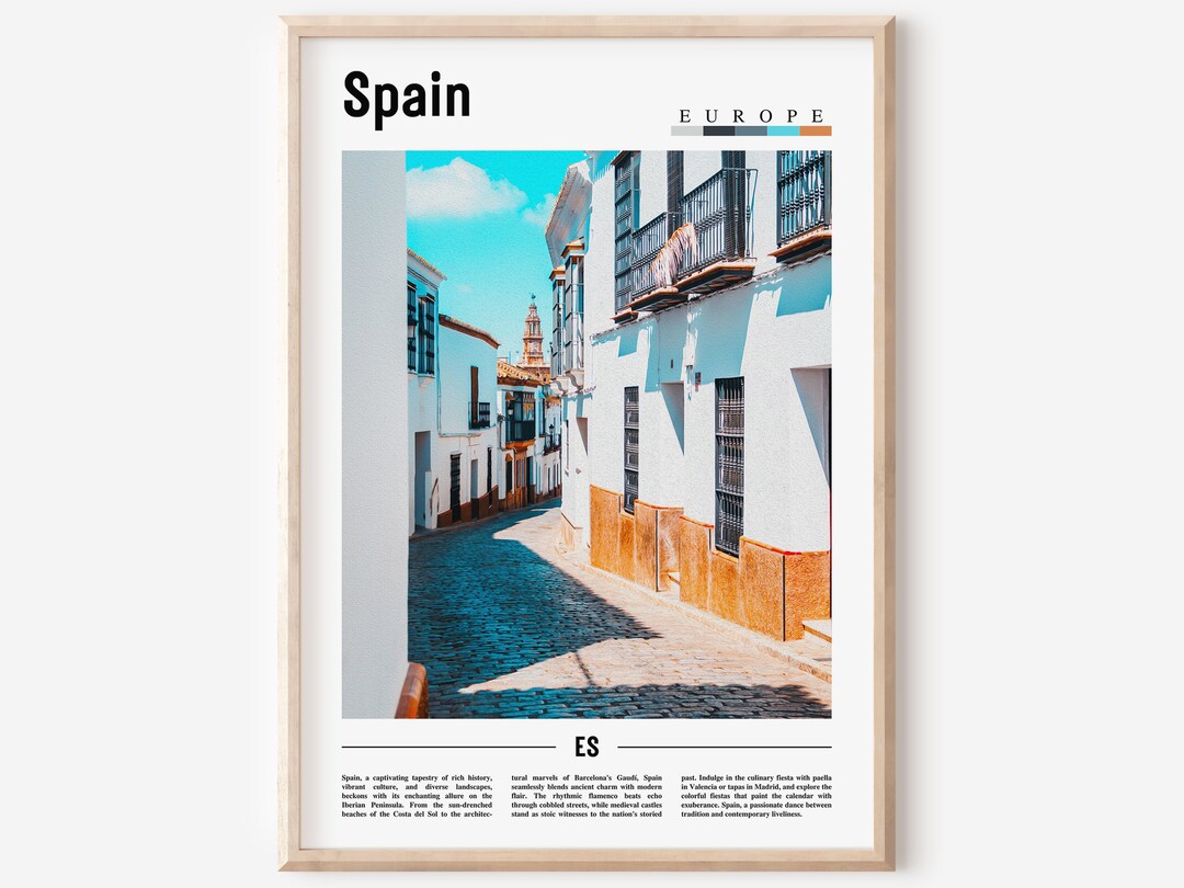 Spain Poster, Spain Print, Spain Wall Art, Spain Photo, Spain Art Print ...