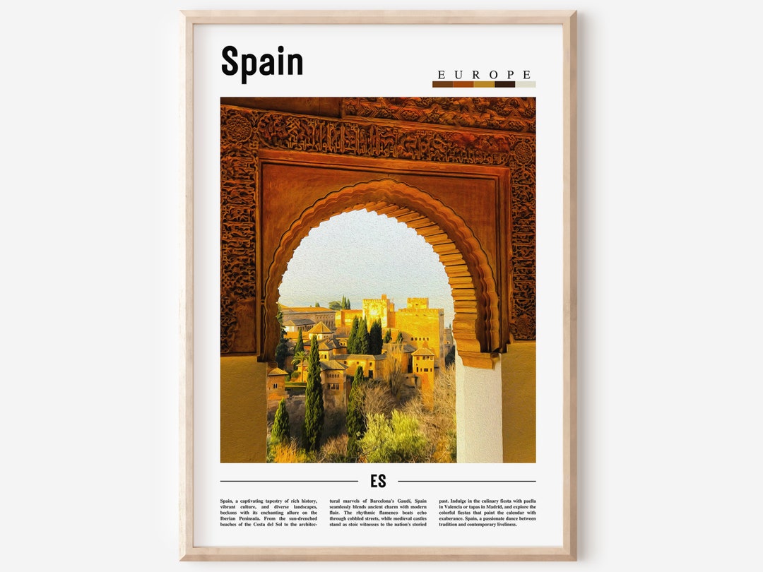Spain Poster, Spain Print, Spain Wall Art, Spain Photo, Spain Art Print ...