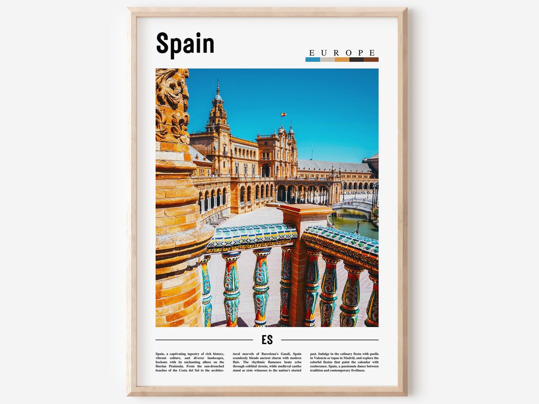 Spain Poster, Spain Print, Spain Wall Art, Spain Photo, Spain Art Print ...