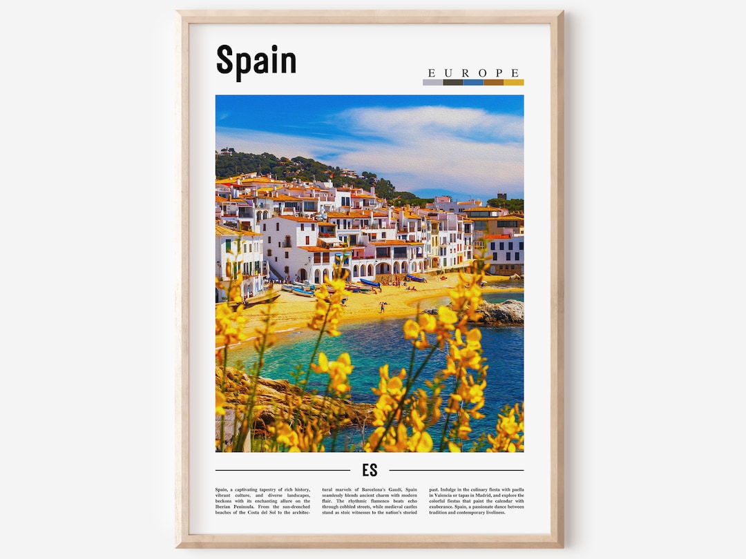 Spain Poster, Spain Print, Spain Wall Art, Spain Photo, Spain Art Print ...
