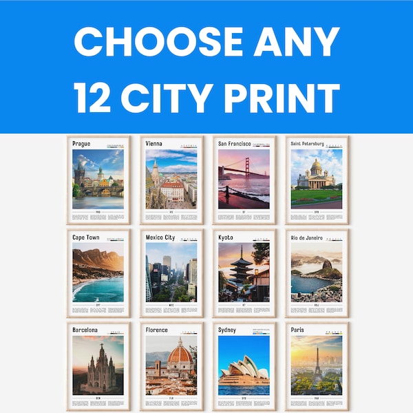 City Poster - Etsy